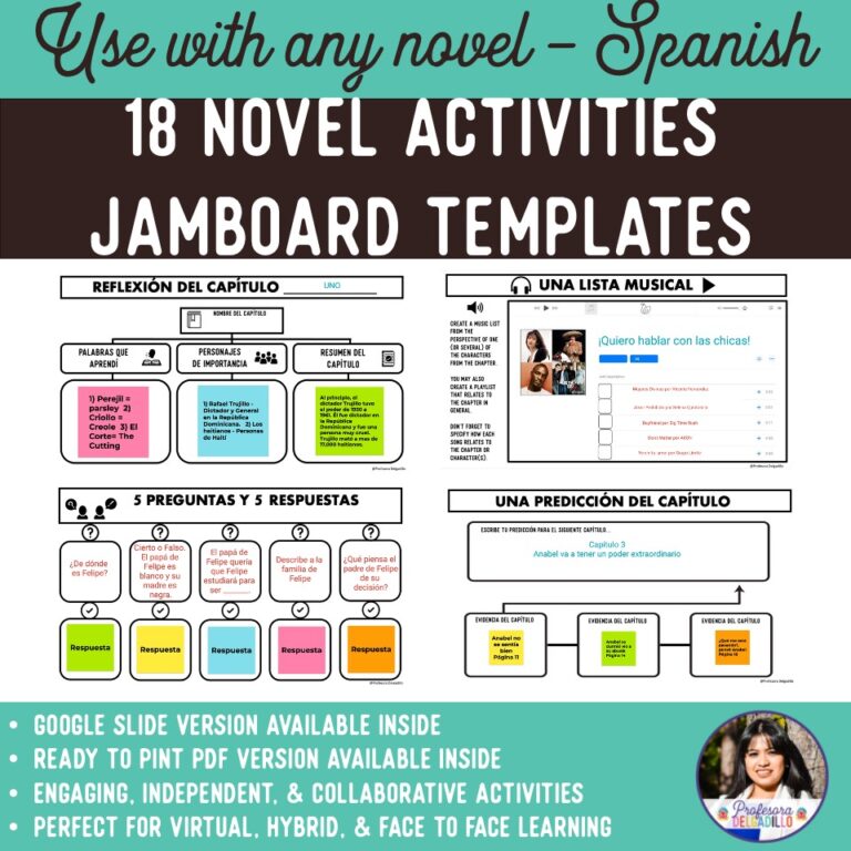 Storytelling with Comprehensible Input & Jamboard - Profesora Delgadillo
