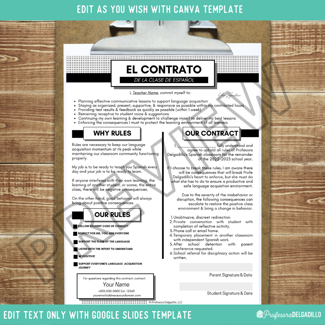 Old School Classroom Management in Spanish Class? - Profesora Delgadillo